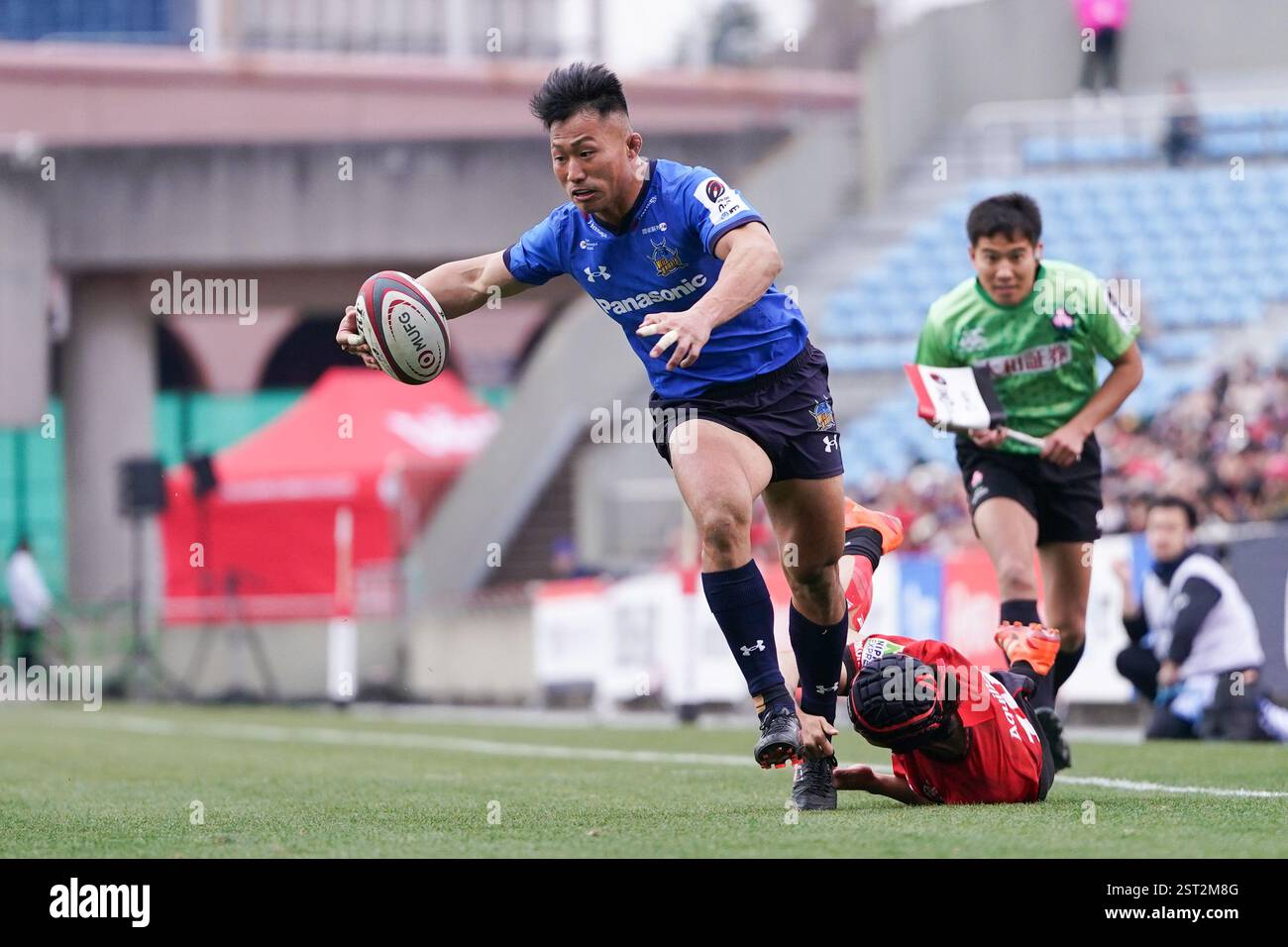 Tokyo, Japan. 16th Feb, 2025. Tomoki Osada (Wild Knights) Rugby : Japan ...
