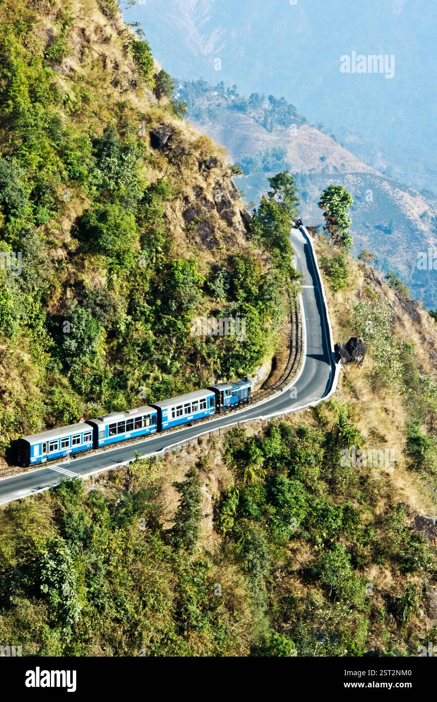 Diesel Engine Darjeeling Himalayan Railway Stock Photo - Alamy