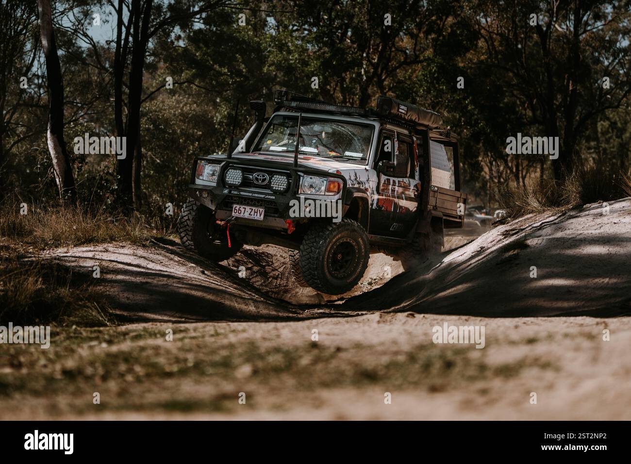 Toyota 79 Series LandCruiser In action in South East Queensland ...