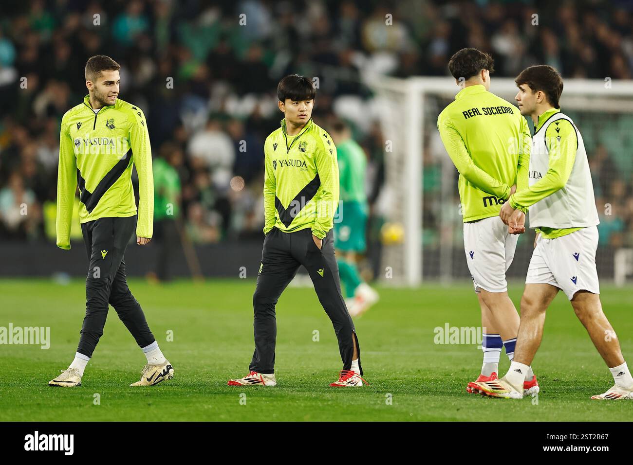 Sevilla, Spain. 16th Feb, 2025. Takefusa Kubo (Sociedad) Football ...