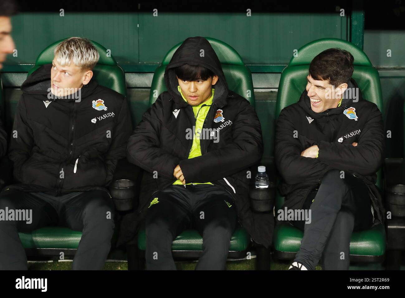 Sevilla, Spain. 16th Feb, 2025. Takefusa Kubo (Sociedad) Football ...