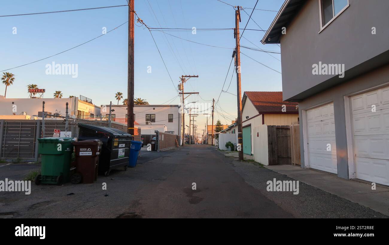 Various Drone Images of Downtown Oceanside California For Tourism, Real ...