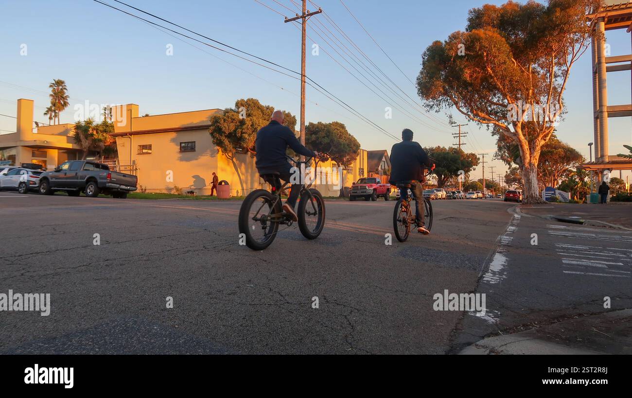 Various Drone Images of Downtown Oceanside California For Tourism, Real ...