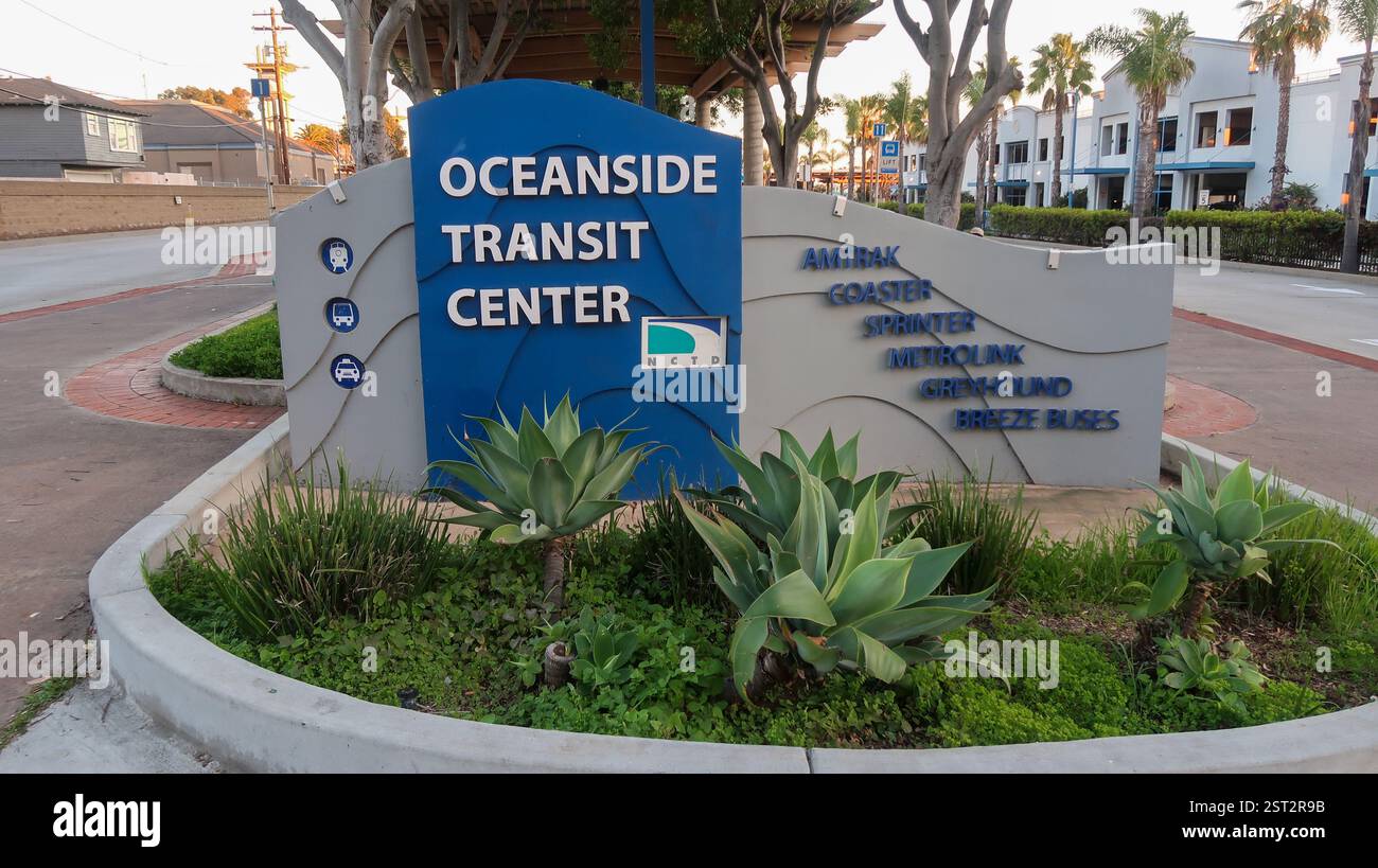 Various Drone Images of Downtown Oceanside California For Tourism, Real ...