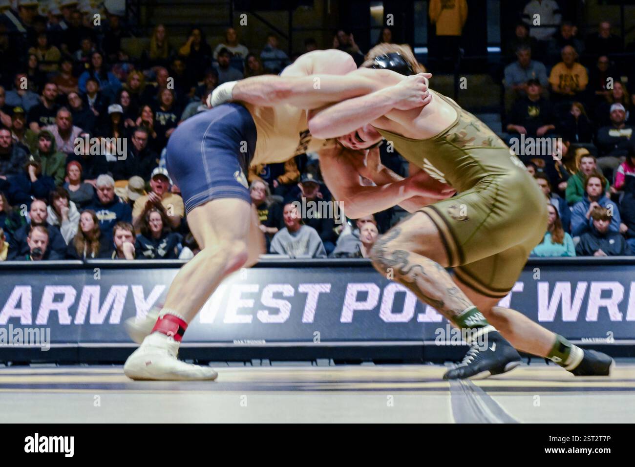 West Point, Ny, USA. 16th Feb, 2025. DALTON HARKINS 174lbs OF THE ARMY ...