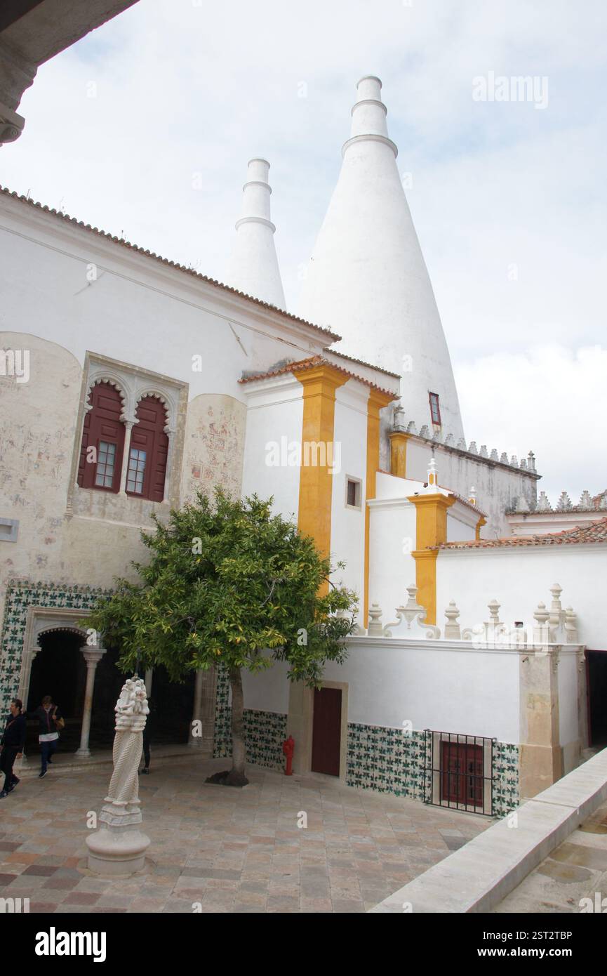 Sintra National Palace, Portugal: Majestic fairytale castle perched on ...