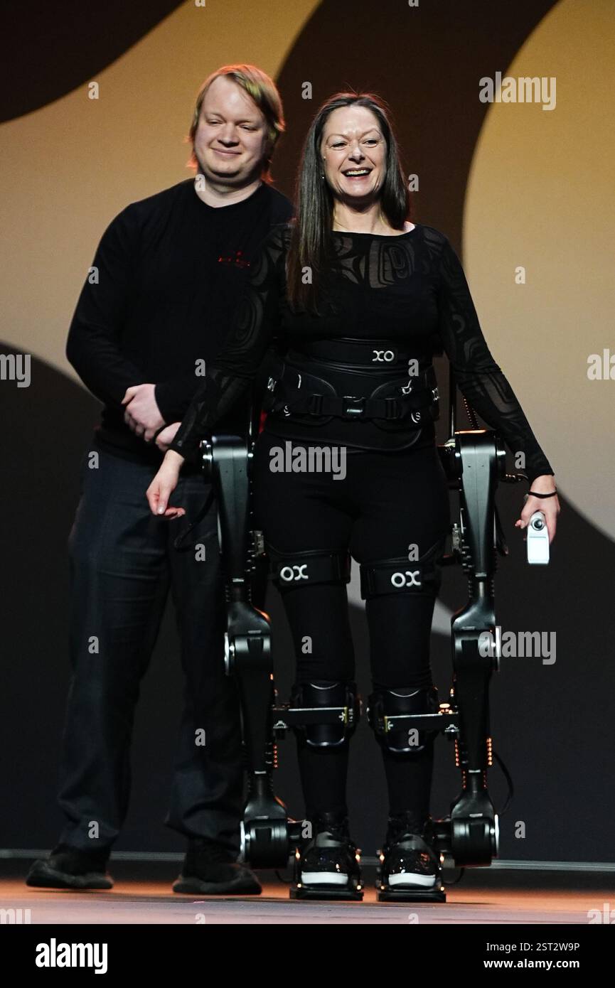 Chloe Angus attending the Closing Ceremony of the 2025 Invictus Games ...