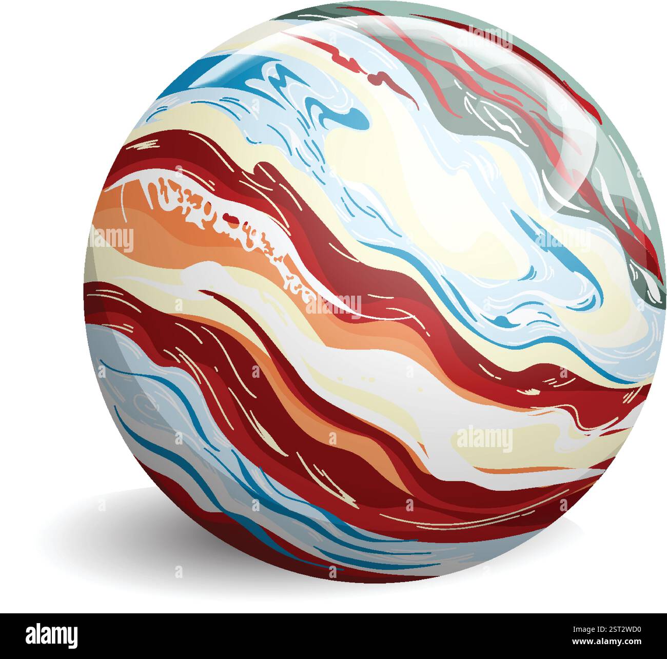 Swirling harmony Cut Out Stock Images & Pictures - Alamy