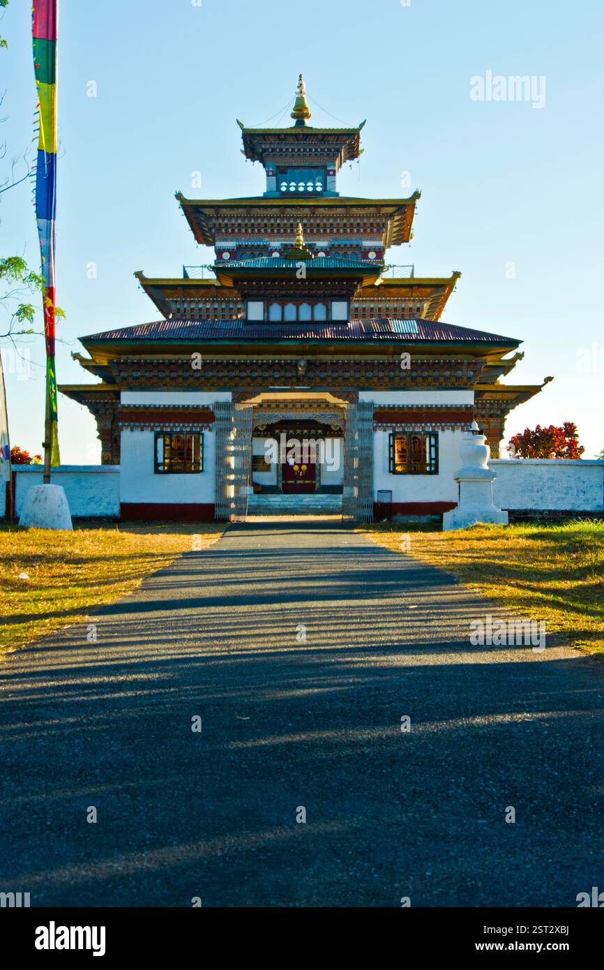 A small buddhist monastery, Sarpang Bhutan Stock Photo - Alamy