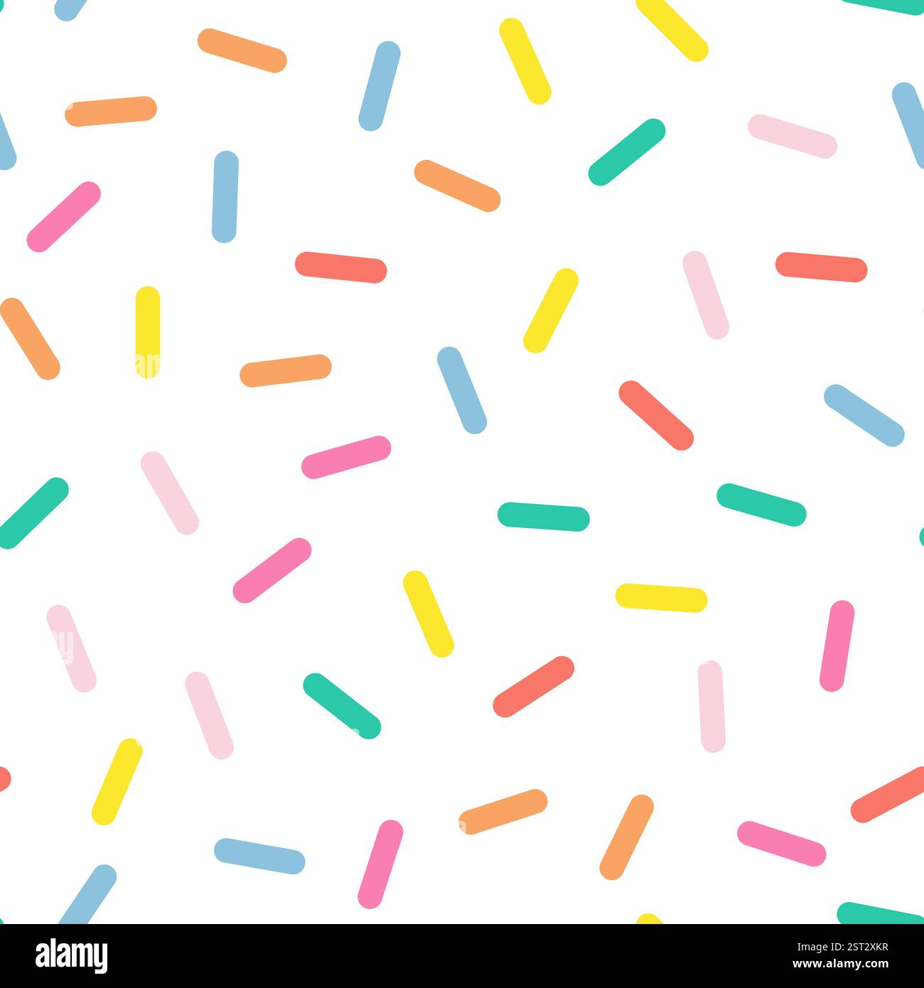 Simple Sprinkle Pattern. Multicolored confetti background. Funny ...