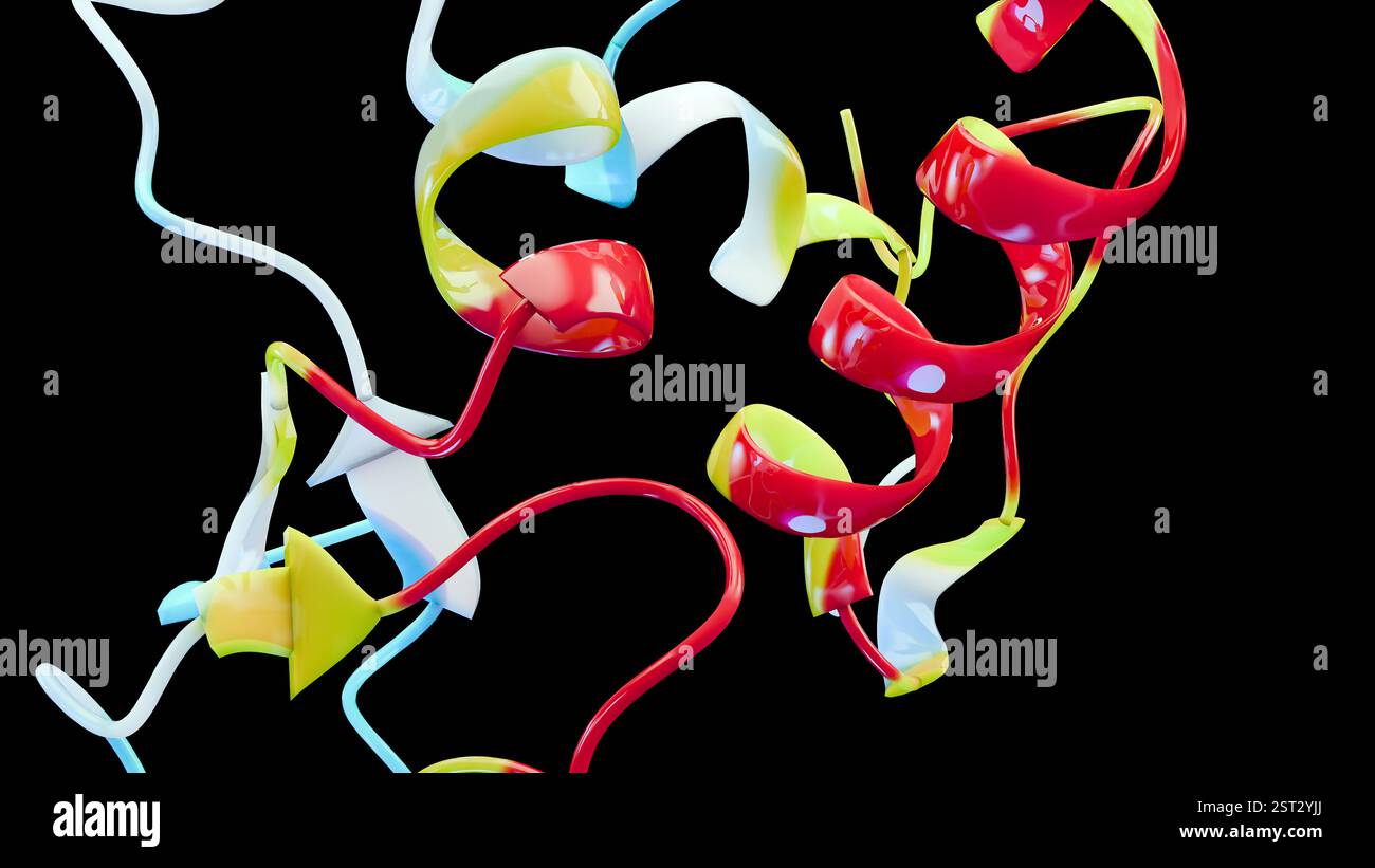 Molecular structure of human Insulin like growth factors, biological ...