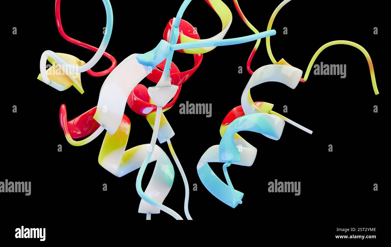 Molecular structure of human Insulin like growth factors, biological ...