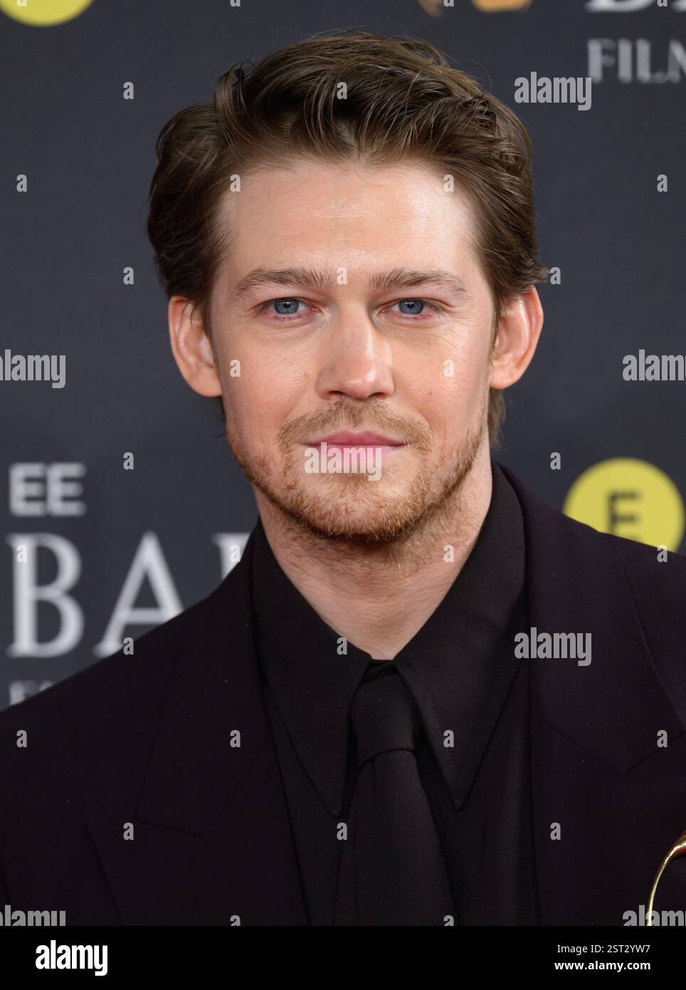 London, UK. February 16th, 2025. Joe Alwyn arriving at the 2025 EE ...