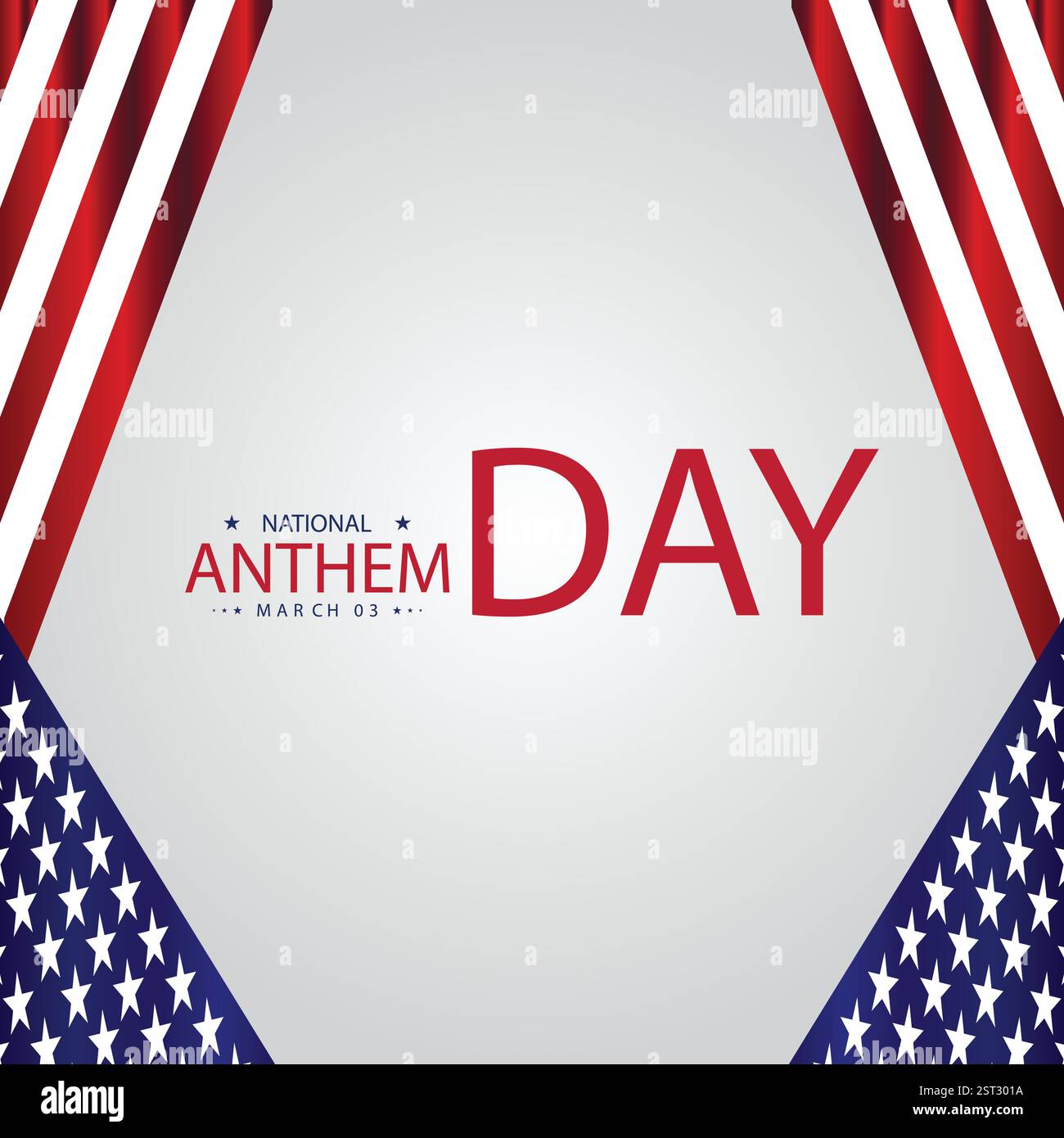 Usa america national anthem Stock Vector Images - Alamy