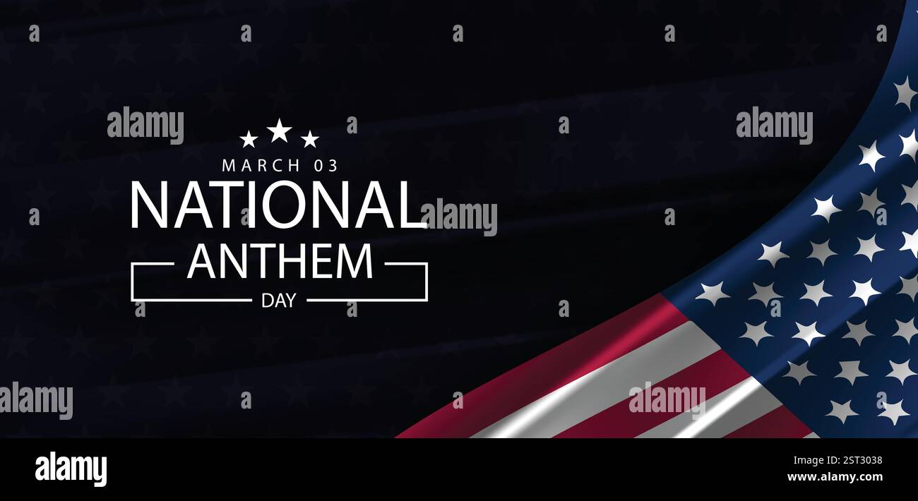 Usa america national anthem Stock Vector Images - Alamy