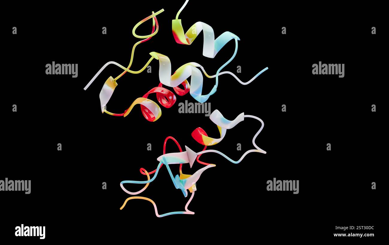 Molecular structure of human Insulin like growth factors, biological ...