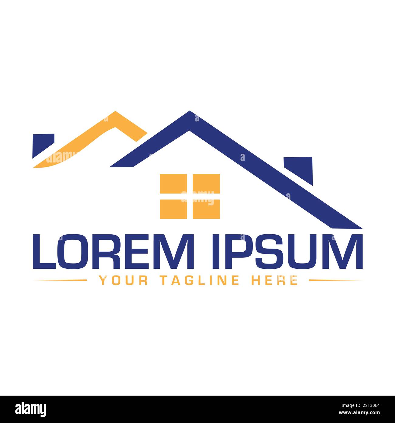 Real Estate Logo Design, Simple Real Estate Logo Design Stock Vector ...