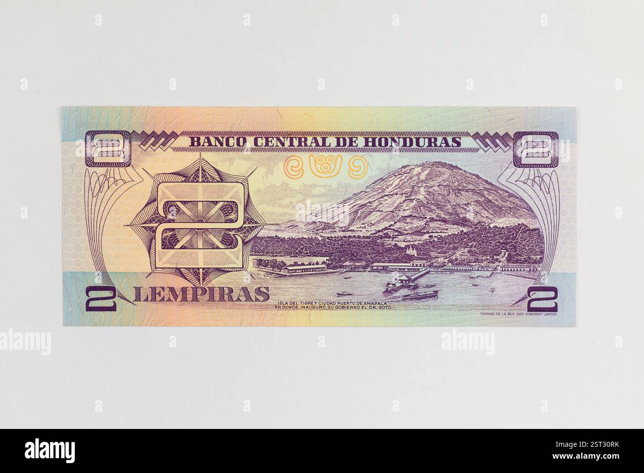 The Honduras 2 Lempiras note has the “Isla del Tigre” and Amapala port ...