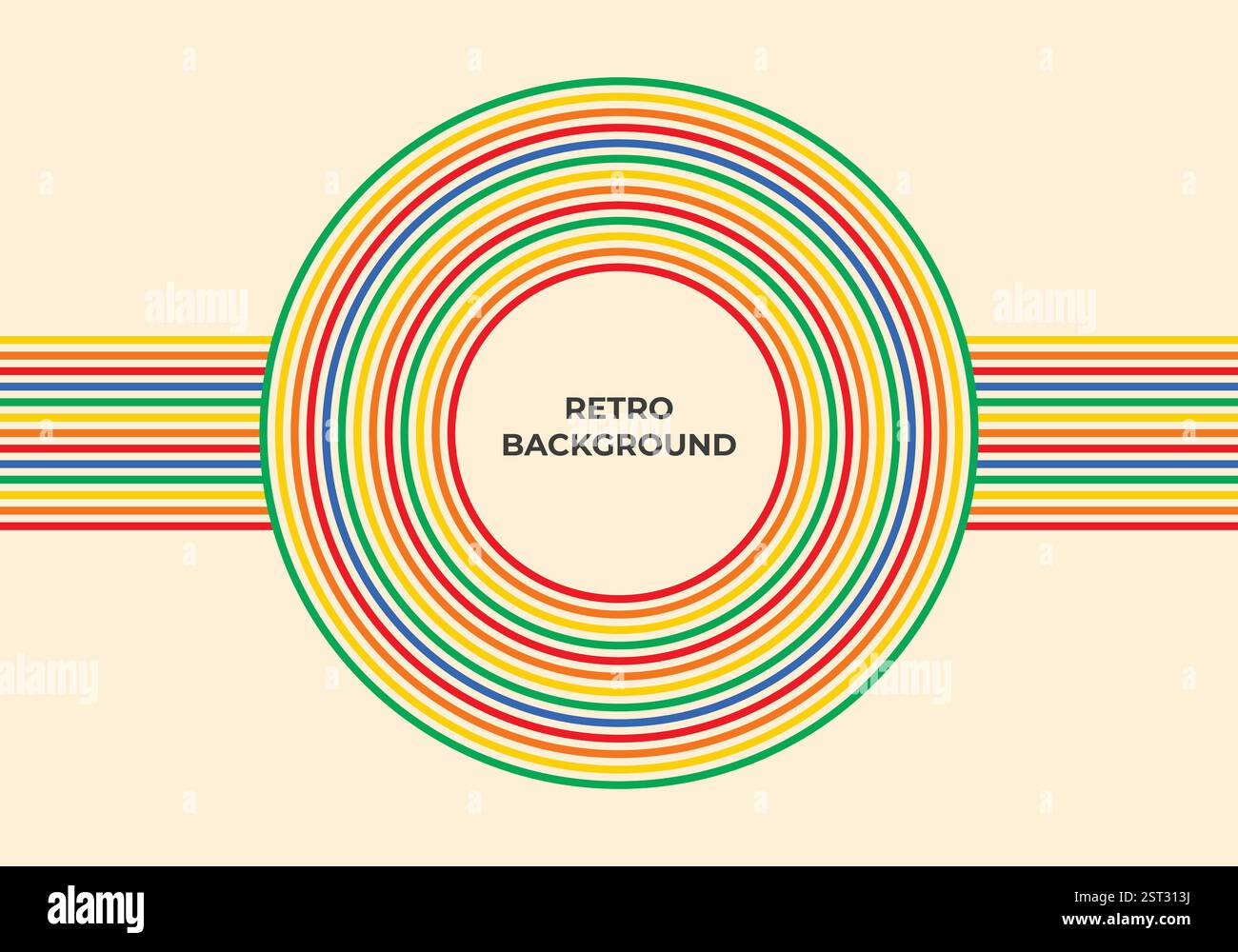 Retro wave lines Stock Vector Images - Alamy