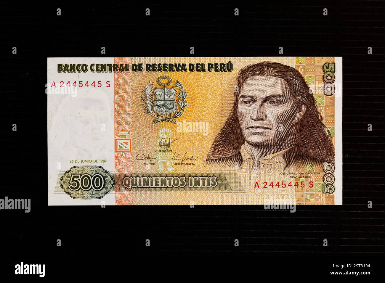 Jose gabriel condorcanqui hi-res stock photography and images - Alamy