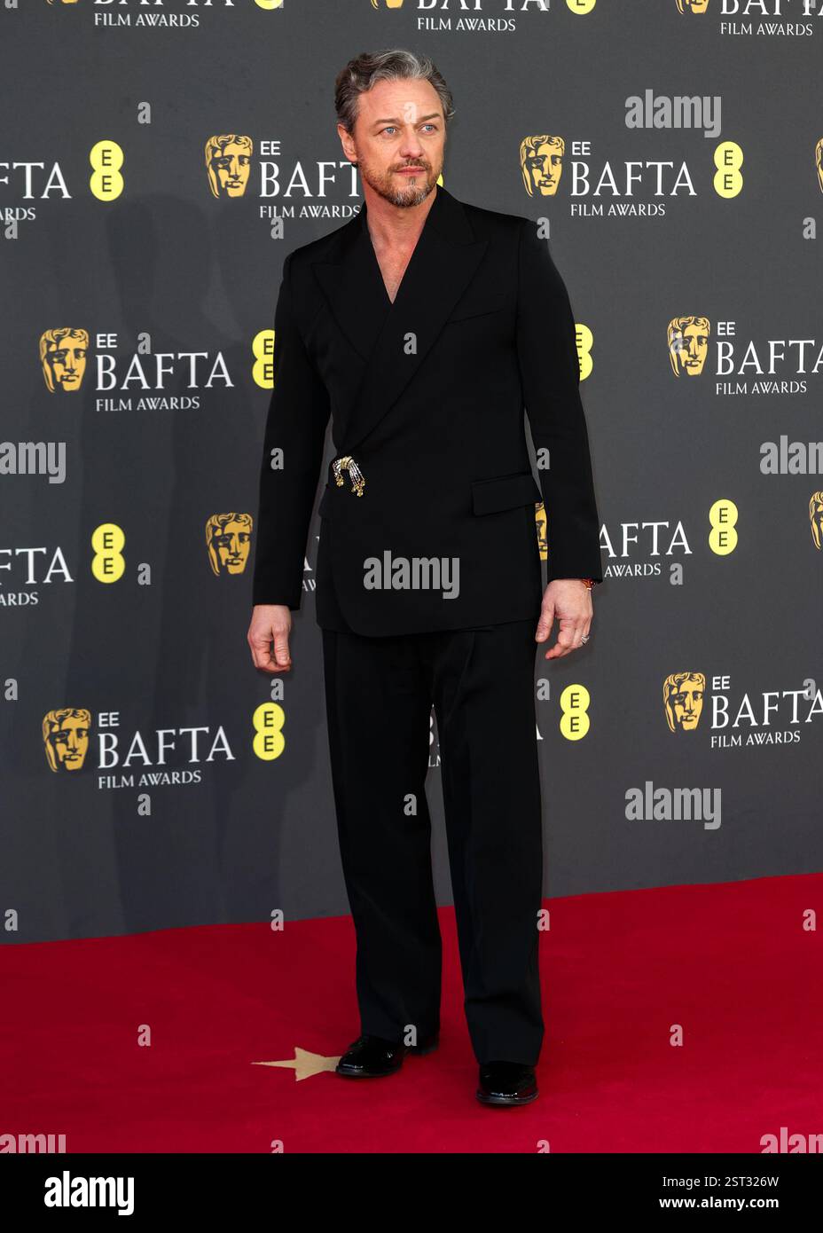 London, UK. 16th Feb, 2025. James McAvoy attends the EE BAFTA Film ...