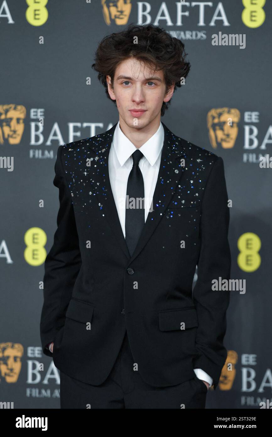 Mark Eydelshteyn attending the 2025 EE BAFTA Film Awards at The Royal ...