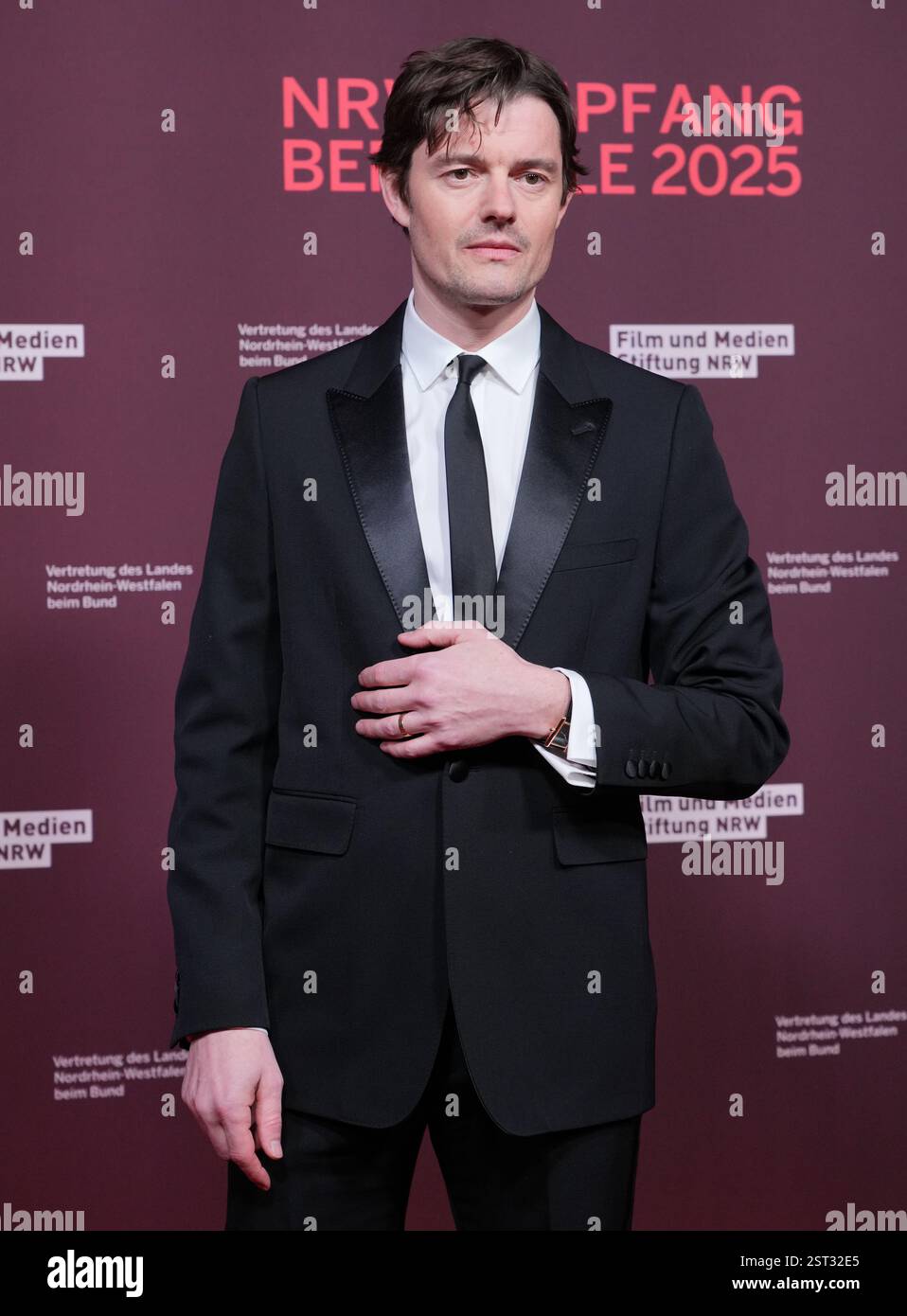 Berlin, Germany. 16th Feb, 2025. Actor Sam Riley, photographed during ...