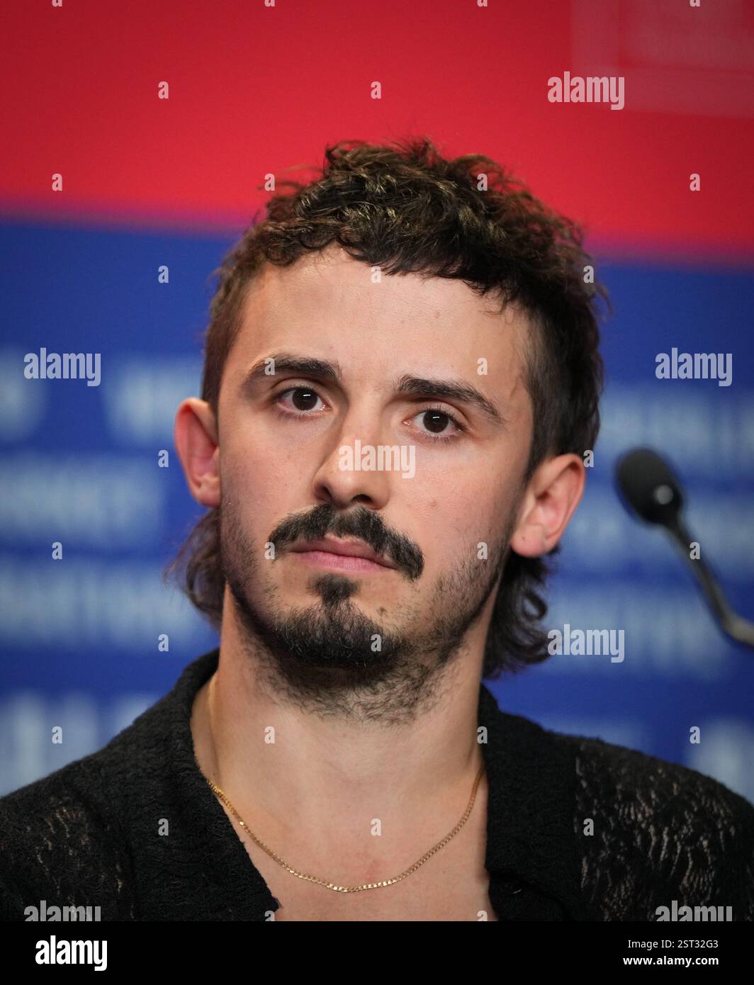 Berlin, Germany. 15th Feb, 2025. Actor Christian Byers, pictured at the ...
