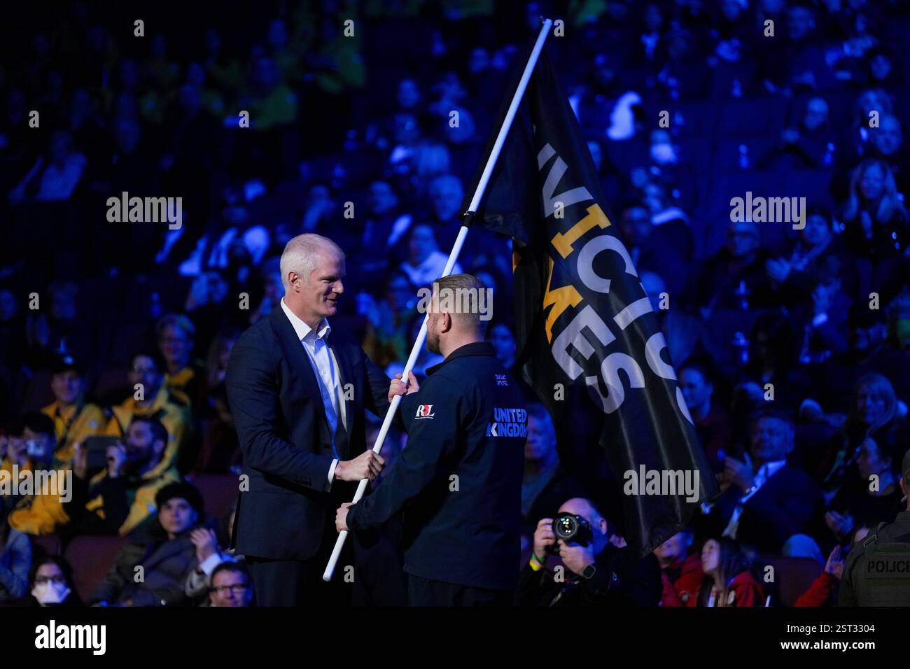 Vancouver, Canada. 16th Feb, 2025. U.K. MP, Alistair Cairns ...