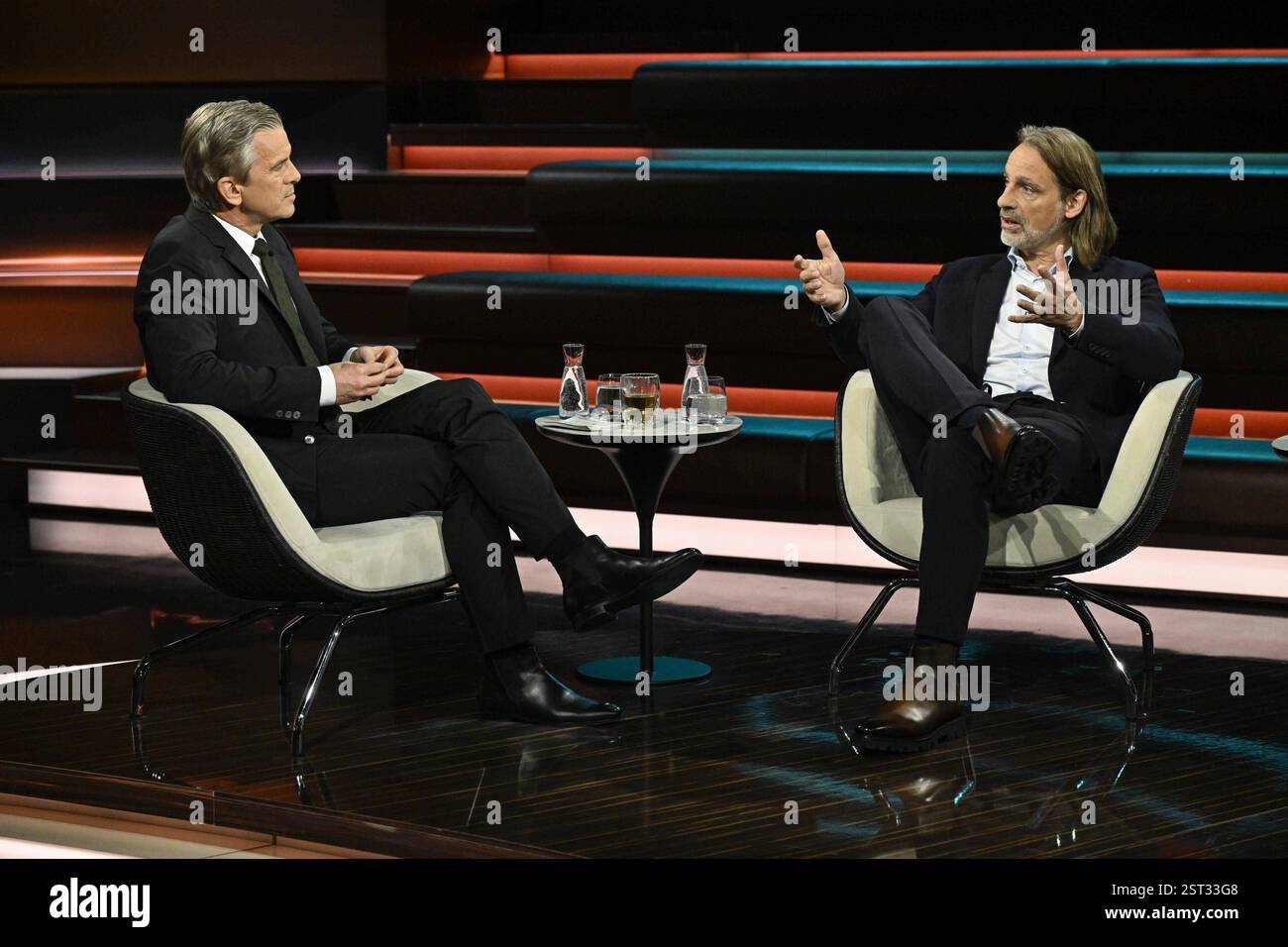 Markus Lanz li. mit Richard David Precht 02/25 her Markus Lanz li. und ...