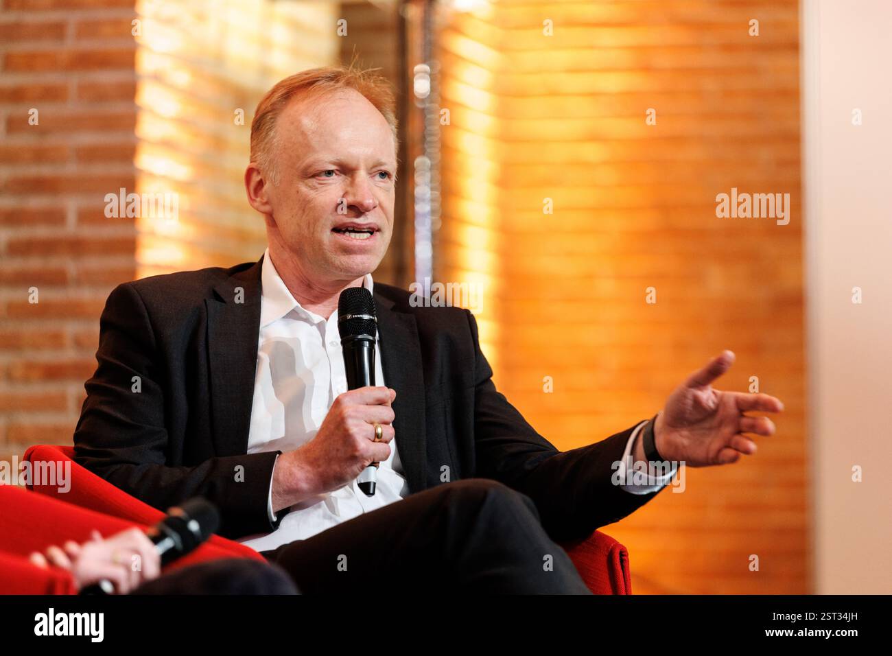 Munich, Germany. 13th Feb, 2025. Clemens Fuest, German economist ...