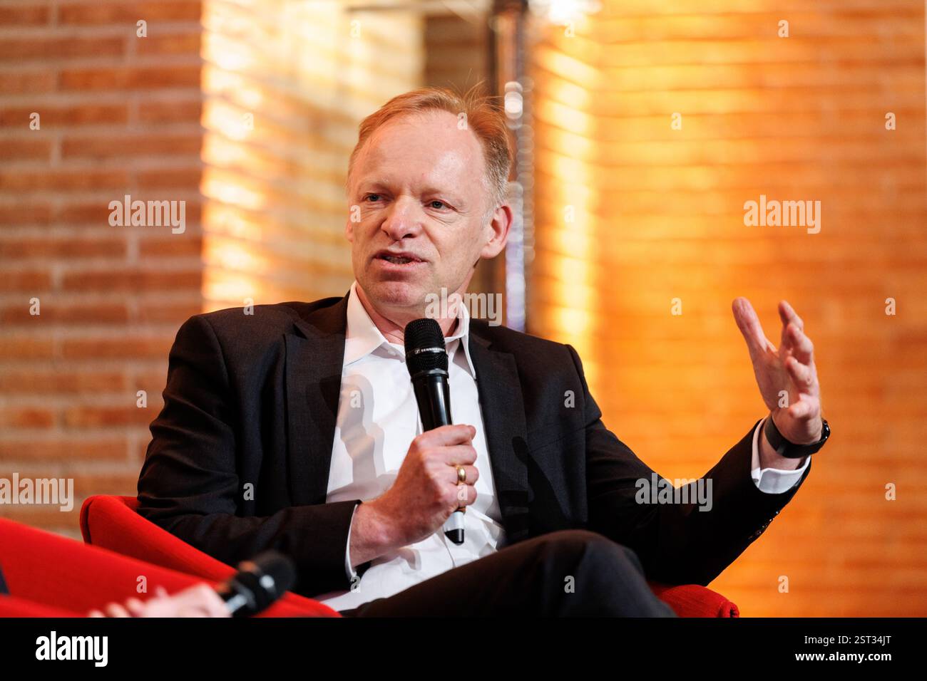 Munich, Germany. 13th Feb, 2025. Clemens Fuest, German economist ...