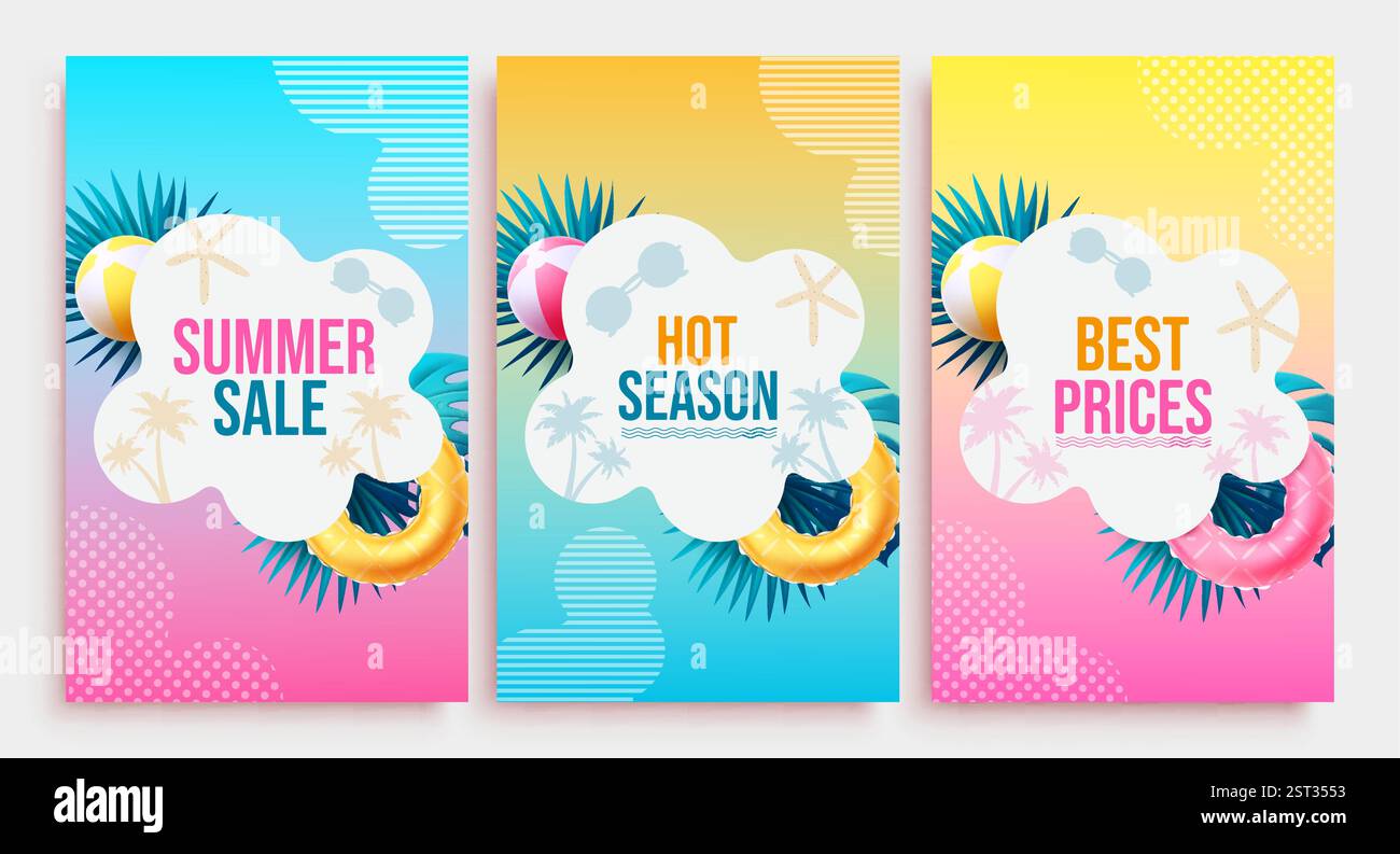 Summer best season in Stock Vector Images - Alamy
