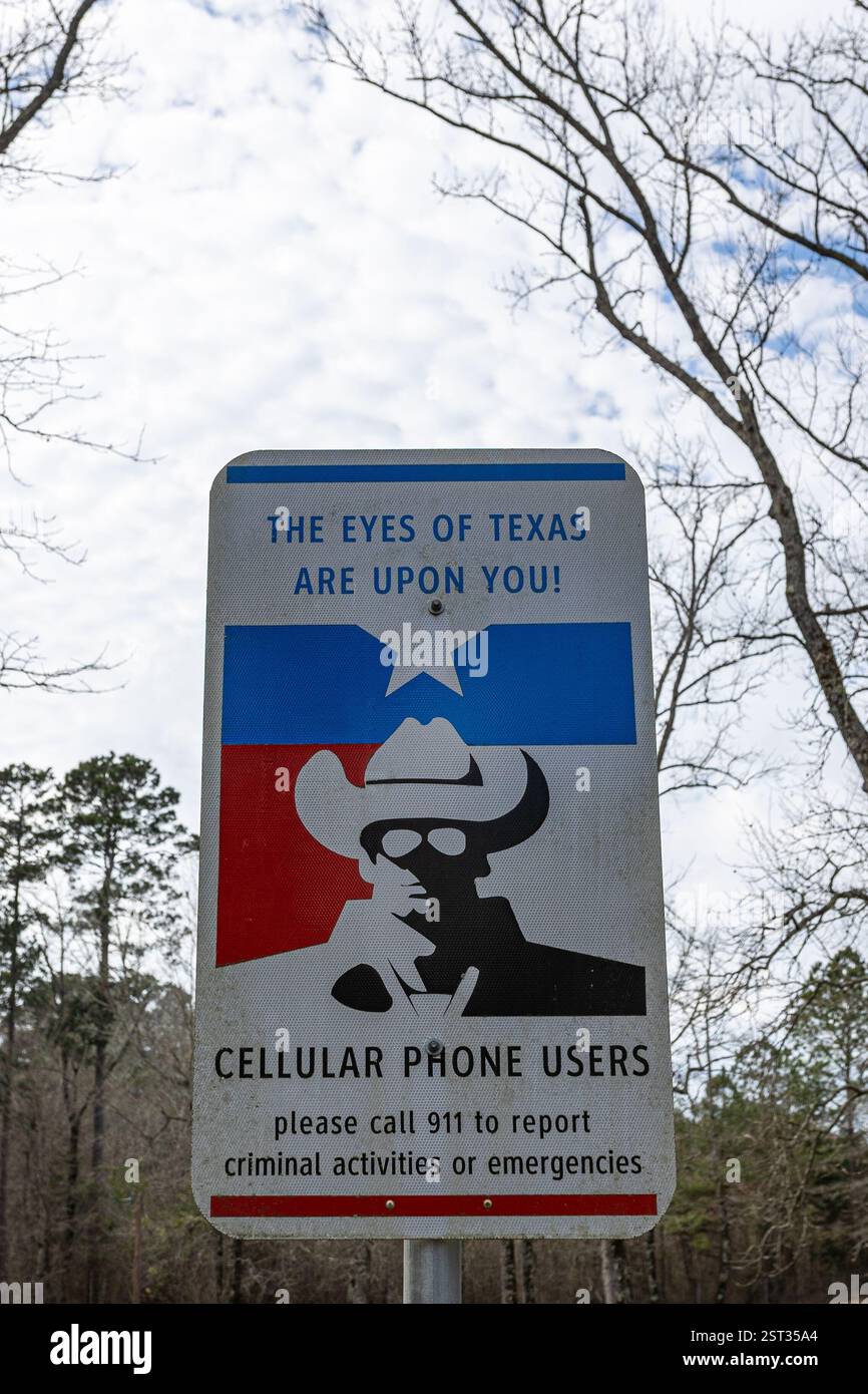 Cellular phone user's sign to report criminal activity and emergencies ...