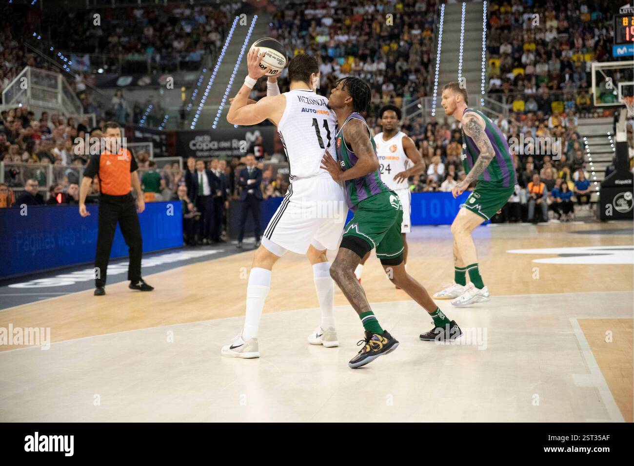160225 COPA DEL REY BALONCESTO. UNICAJA-REAL MADRID. Foto: Sabrina ...