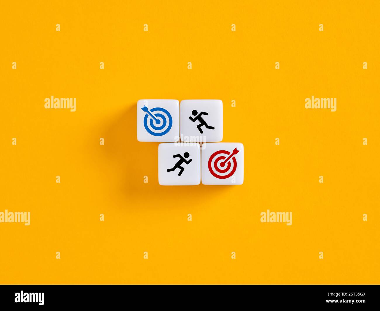 Chasing different goals or objectives. Pursuing opposite business or ...