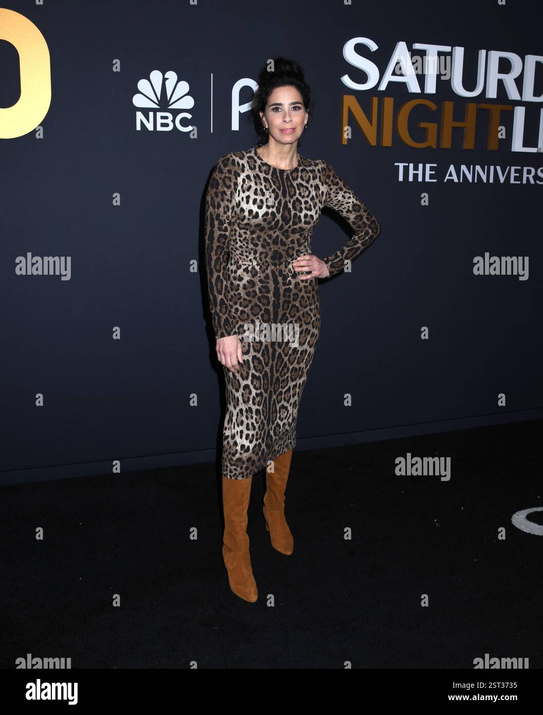 February 16, 2025, New York, New York, Unites States: Sarah Silverman ...