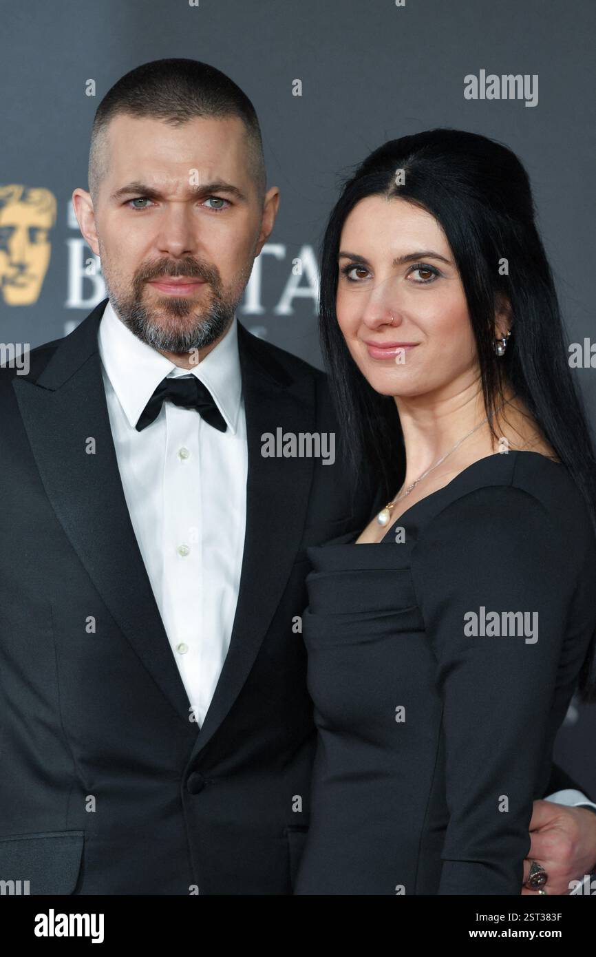 Robert Eggers and Alexandra Shaker attending the 2025 EE BAFTA Film ...