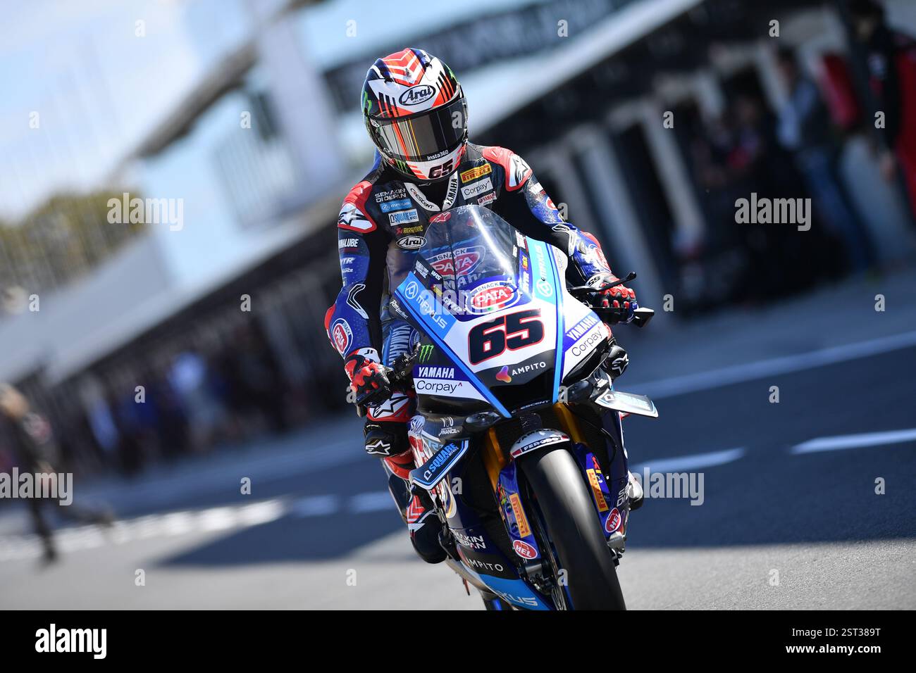 MELBOURNE, AUSTRALIA. 17 Feb 2025. Pictured: Jonathan REA (GBR) #65 ...