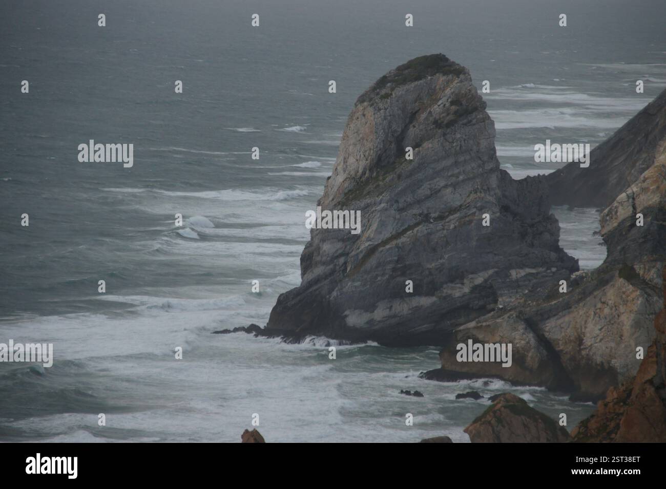 Rugged cliffs meet crashing waves at Cabo da Roca, Portugal's dramatic ...