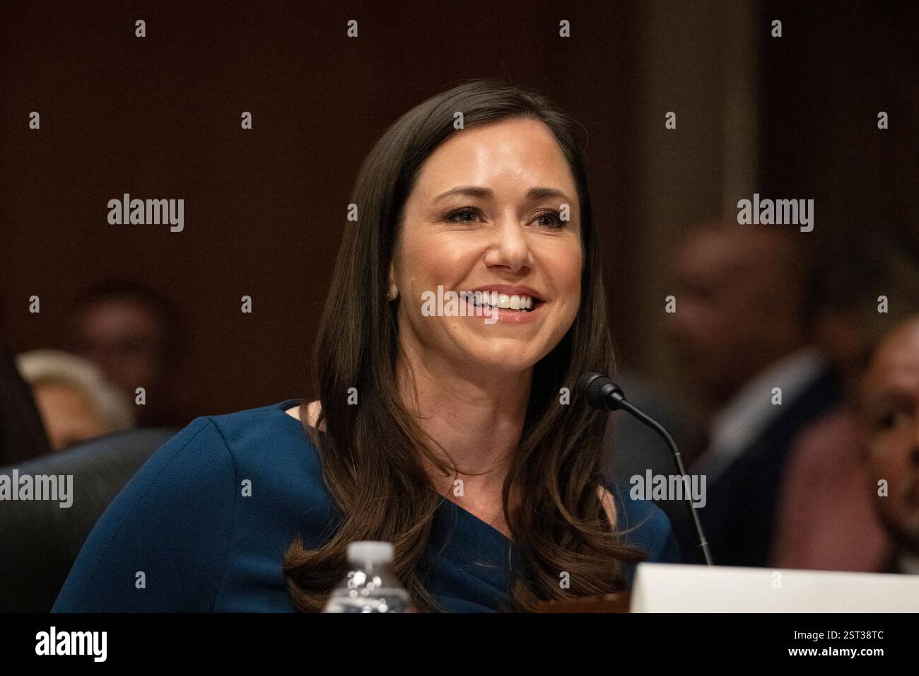 United States Senator Katie Britt (Republican of Alabama) makes ...