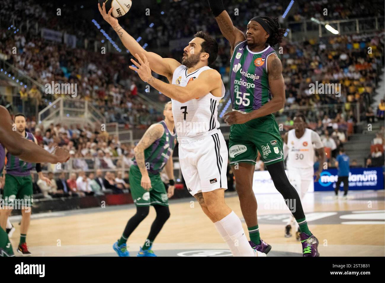 160225 COPA DEL REY BALONCESTO. UNICAJA-REAL MADRID. Foto: Sabrina ...
