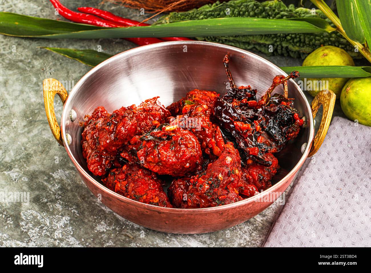 Indian snack chicken 65 hi-res stock photography and images - Alamy