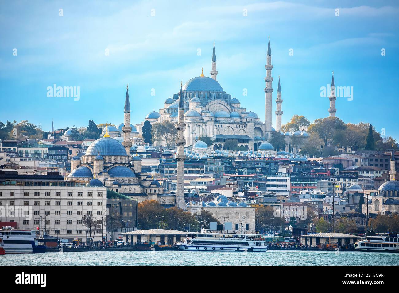 The Suleymaniye Mosque is an Ottoman imperial mosque located on the ...