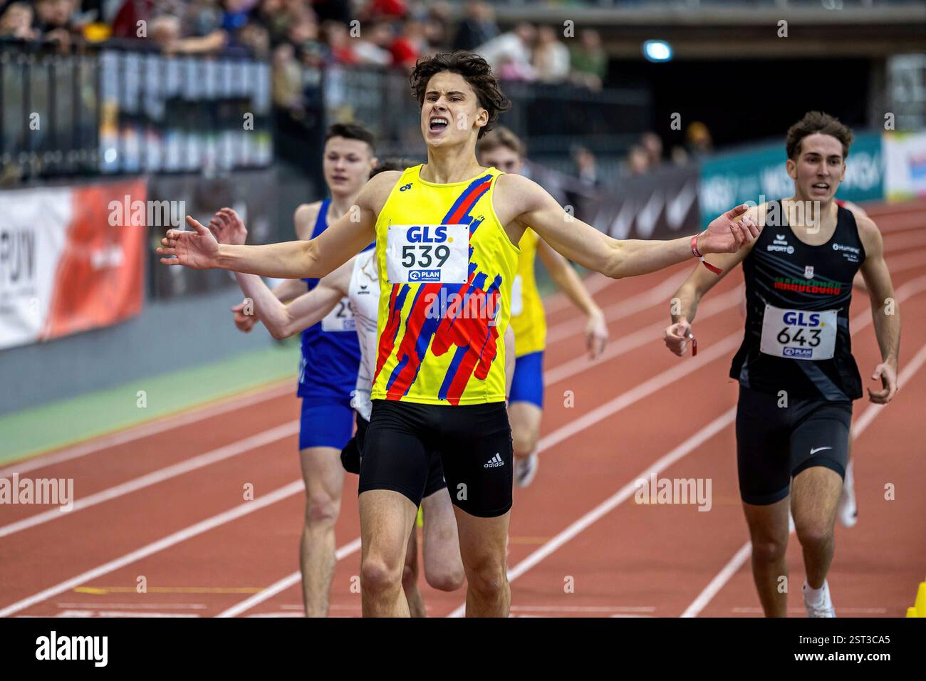 Dortmund, Deutschland. 16th Feb, 2025. Cedric Barth (SC R?nnau 74 ...