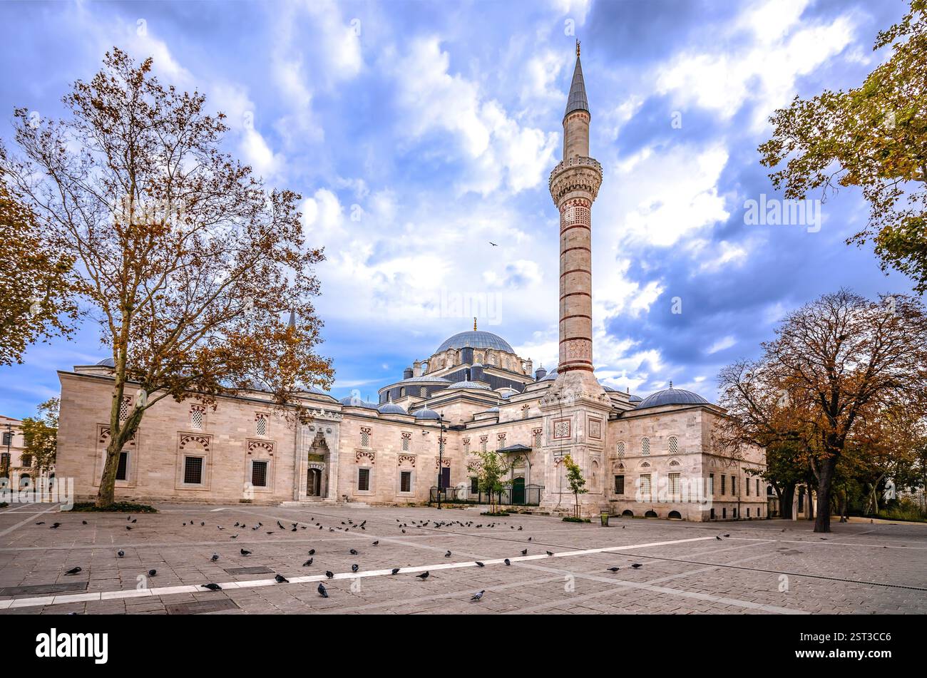 The Bayezid II Mosque in Istanbul park view, landmarks of Turkey largest city Stock Photo - Alamy