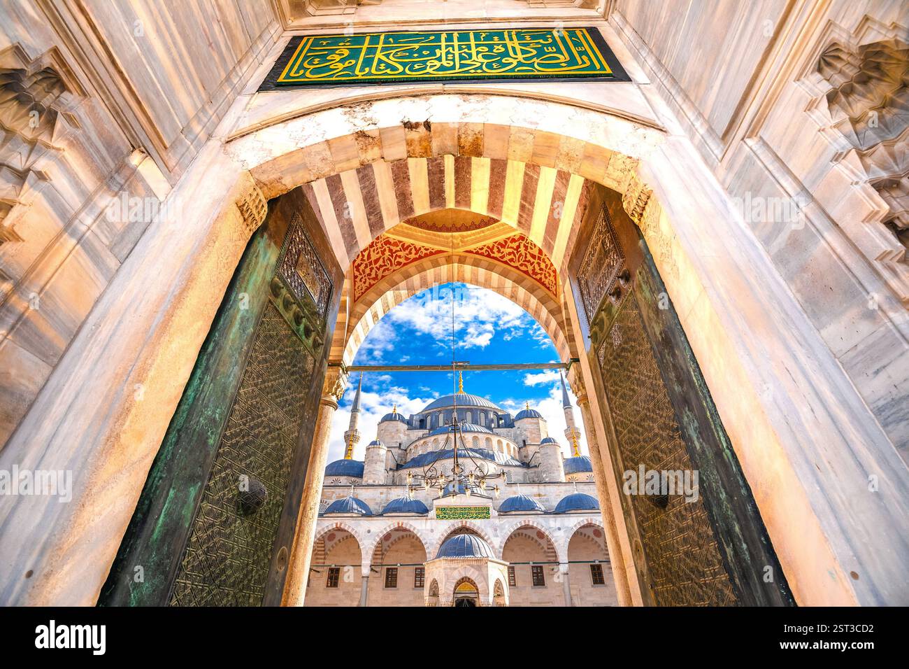 The Blue Mosque, officially the Sultan Ahmed Mosque epic entrance ...