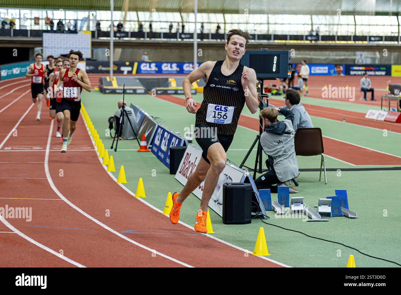 Dortmund, Deutschland. 16th Feb, 2025. David Scheller (LG Main-Spessart ...