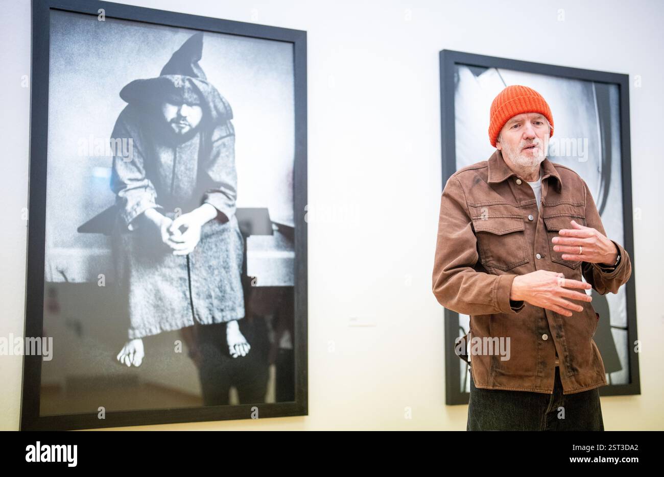 The artist Anton Corbijn on Friday, 14 February 2025, during a press ...