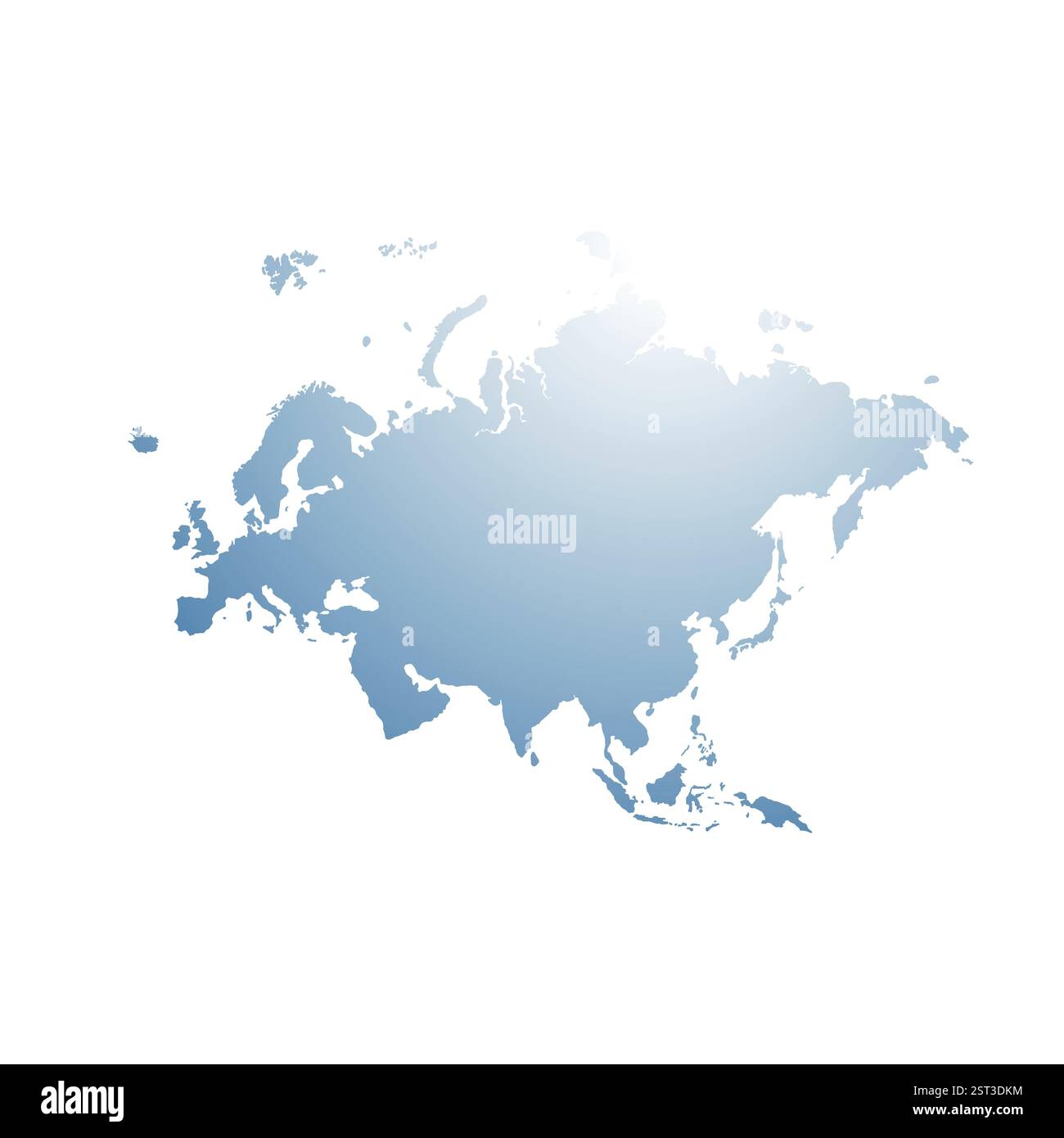 Map of Eurasia, sign silhouette. World Map Globe. Vector Illustration ...